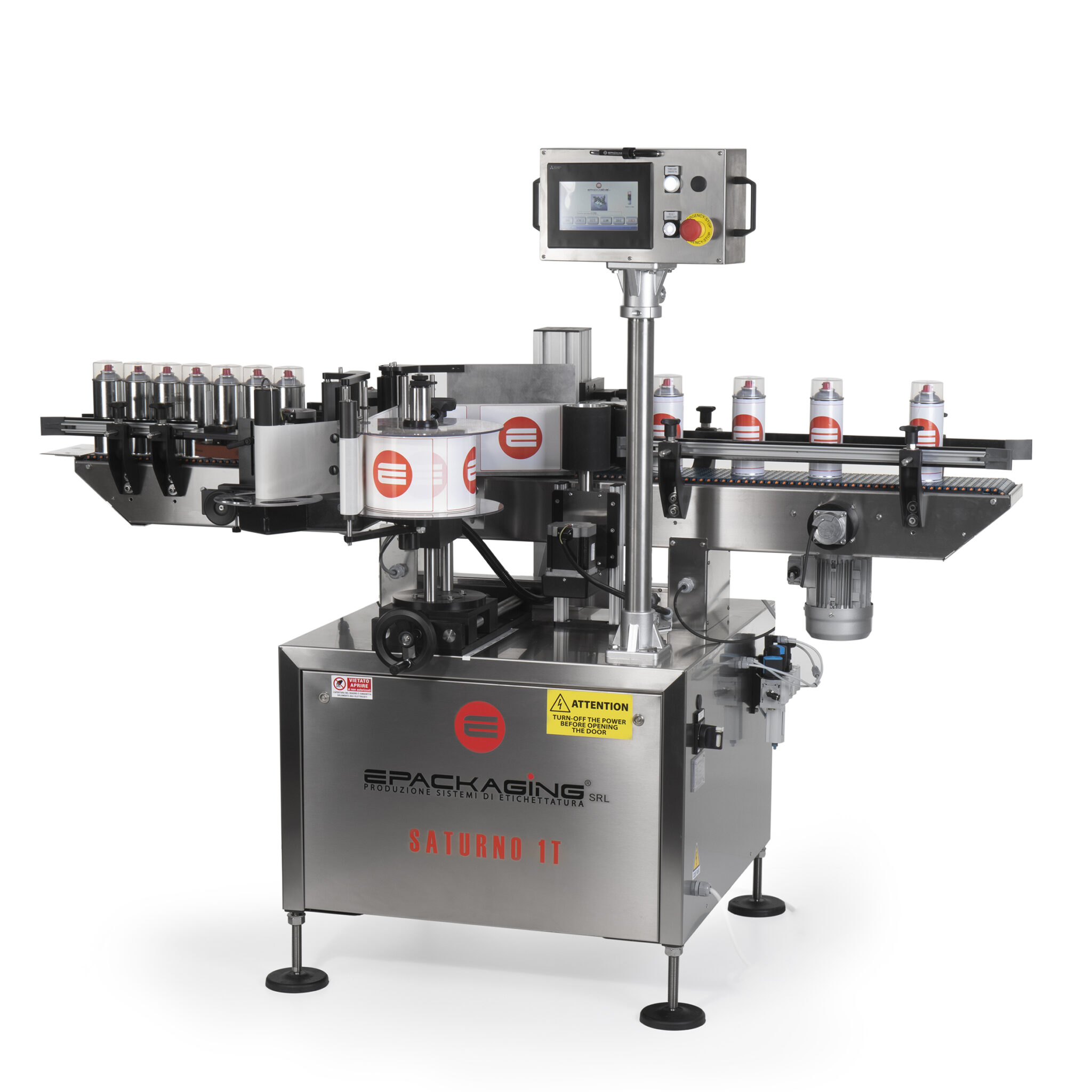 Saturno 1T wrapping unit with phasator - Epackaging srl | Labeling systems
